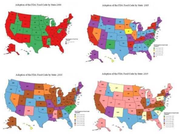 Adoption Patterns of the FDA Food Code Across U.S. States - Food and ...